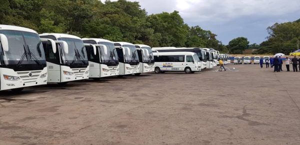 Mnangagwa unveils 47 buses – DailyNews