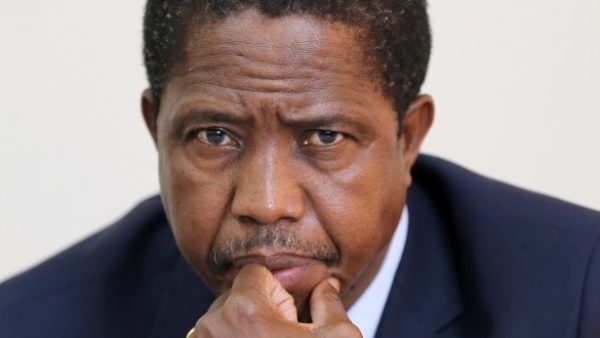 Zambia President Edgar Lungu collapses during defence Force Day event ...